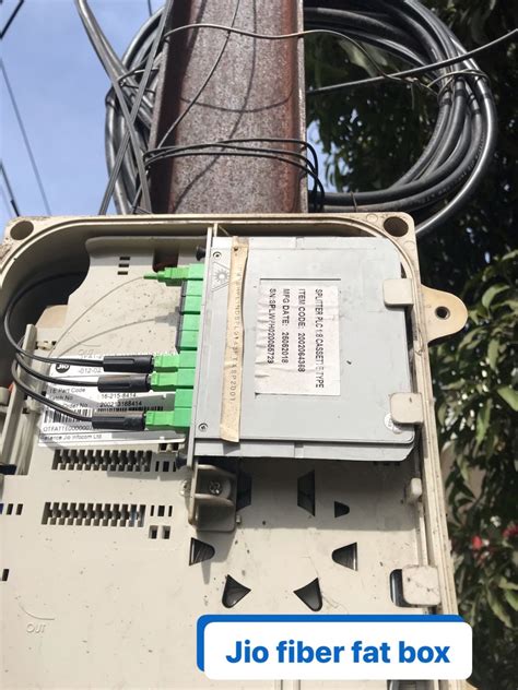 Abdul Raheem On Linkedin Jio Fiber Fat Box