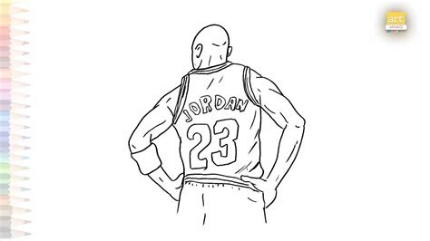 Best 13 Jordan Drawings Basketball Player Drawing Videos How To Draw
