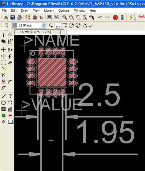 qfn 16 rsa footprint msp low power microcontroller forum msp low power microcontrollers