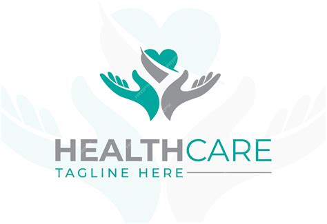 Logotipo Para Una Empresa De Salud Vector Premium