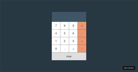 Mathjs Examples CodeSandbox