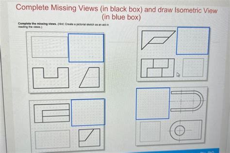 Draw Isometric View Point Perspective Chegg