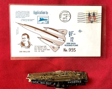 Blackbird Cool Coverandartifact From Crash Of Speed Record Setting Yf
