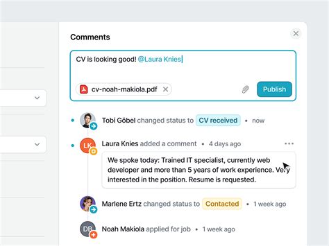 Attach Files To Comments By Florentin Walter For Inga On Dribbble