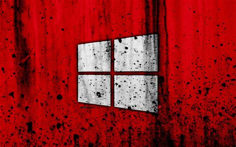 Windows 1 0 Logo Wallpaper Red Red Windows Wallpapers Top Free Red