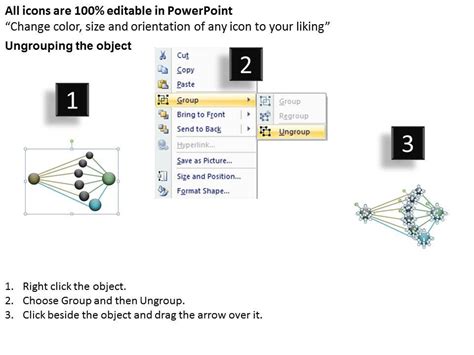 Business Clustering Layout Powerpoint Presentation Sample Example