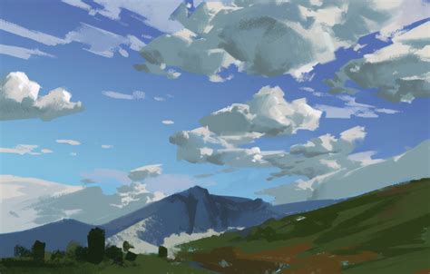 云朵天空素描怎么画 怎样用铅笔画天空 素描怎么画云层 大山谷图库