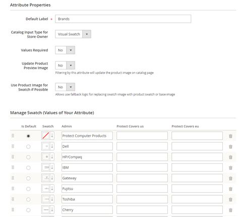 Magento23 How To Add Svg Icons To Swatch Attribute Disable Admin Panel File Validation
