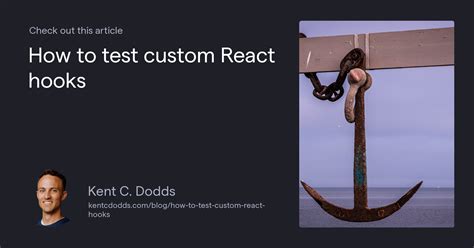 How To Test Custom React Hooks