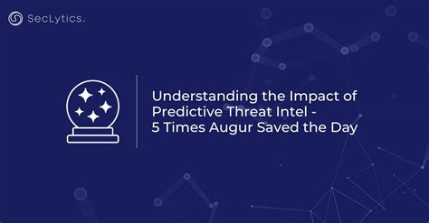 Seclytics On Linkedin Seclytics Precog Blog Understanding The Impact Of Predictive Threat Intel…