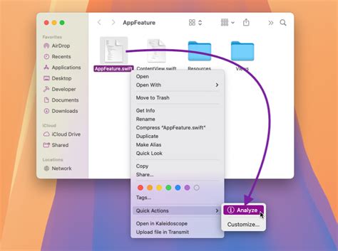 Source Code Analyzer Macos Quick Action