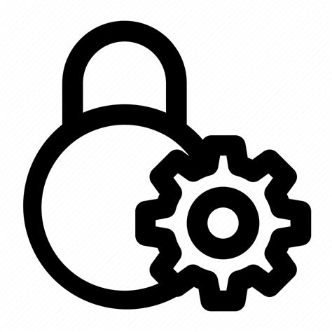 Safe Gear Locker Protection Secure Security Setting Icon
