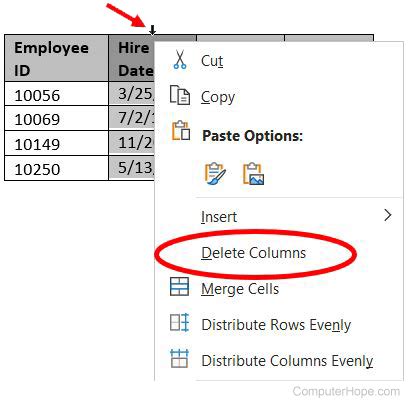 Delete table in microsoft word Word и Excel помощь в работе с программами
