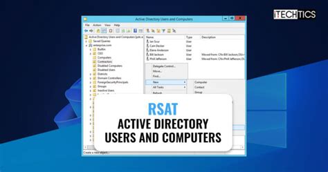 How To Install And Use Active Directory Users And Computers Dsamsc