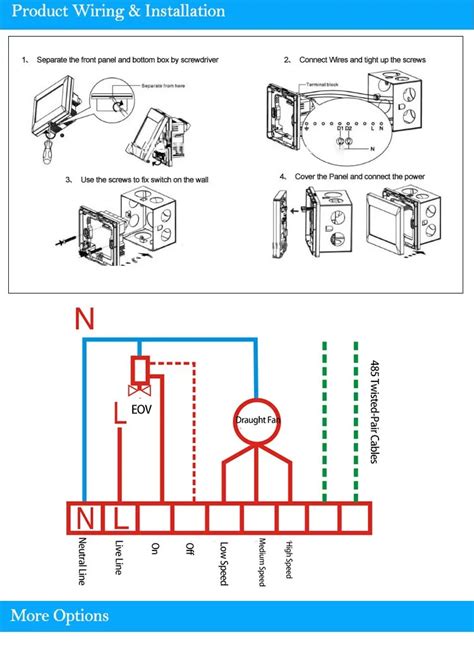Thermal Sensor Switch Wind Speed Regulation Switch Thermostat Switch Buy Thermostat Switch