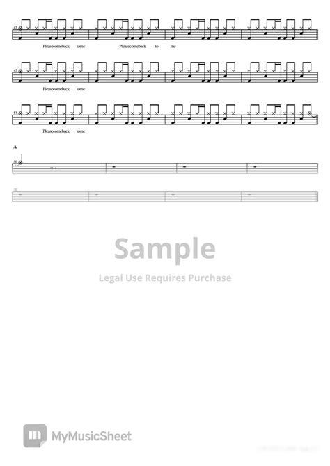 볼빨간사춘기 나만 안되는 연애 Sheets By Copydrum
