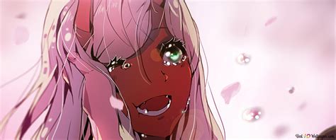 Darling In The Franxx Zero Two Crying 4k Baixada De Fons De Pantalla