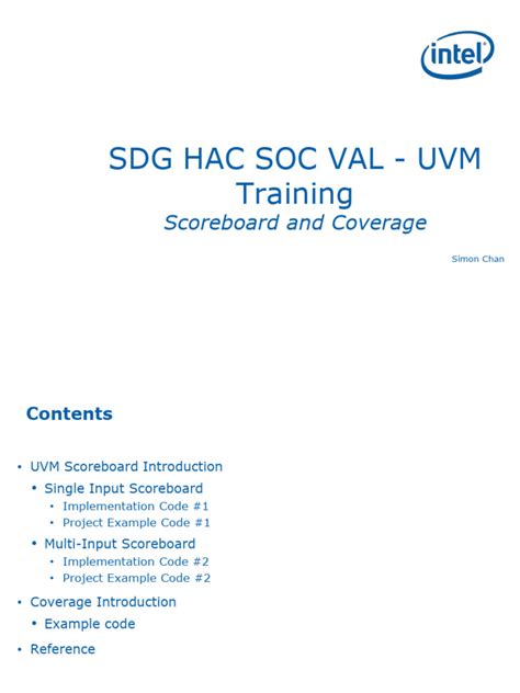 Uvm Basics Scoreboard Coverage Pdf Computer Programming Software Engineering Uvm Basics Scoreboard Coverage Pdf Computer Programming Software Engineering