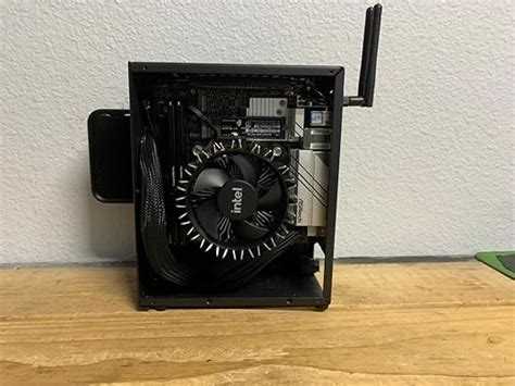 Aluminum Mini ITX Case With PCIe Riser JOYJOM Mini India Ubuy