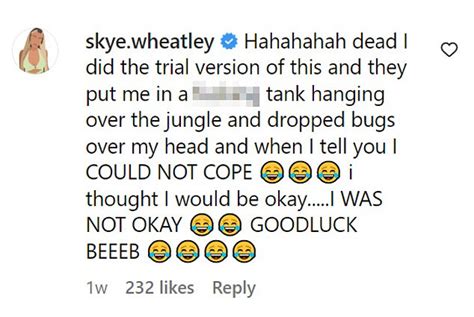 Big Brothers Skye Wheatley Reveals She Auditioned For Im A Celebrity