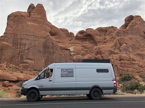 Van Conversion Best Off Grid Sprinter Van With Huge Solar Roof Deck