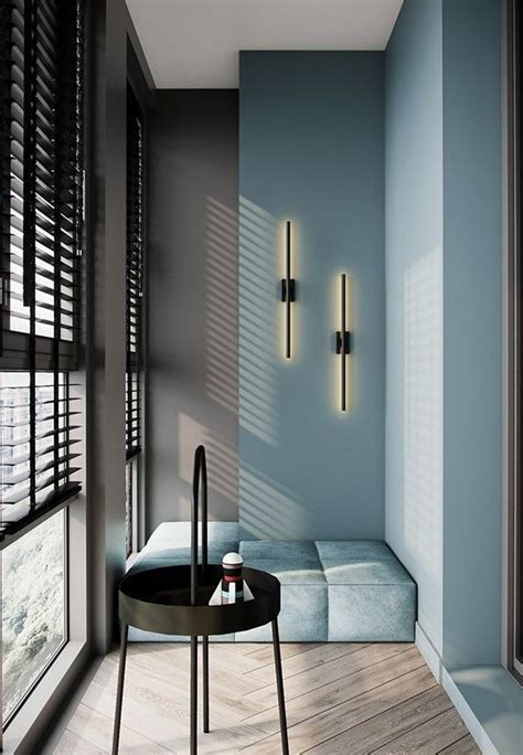 Диван на балконе Балкон в стиле модерн Дизайн дома Дизайн балкона