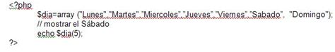 Desarrollo De Aplicaciones Web Tablas O Arrays