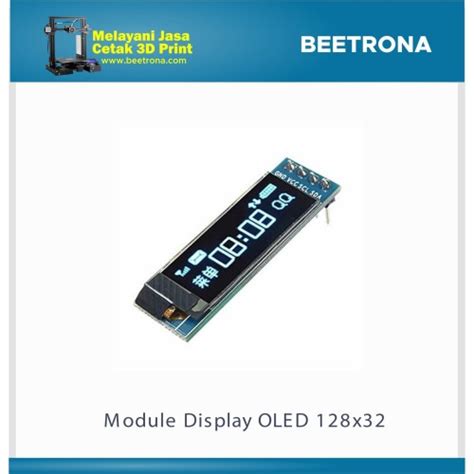 Jual Module Display OLED X LCD C Inch Arduino White Blue Putih Kab Sleman