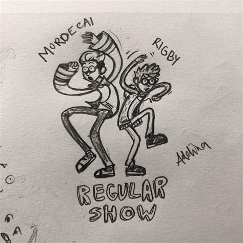 Regular Show Mordecai Human