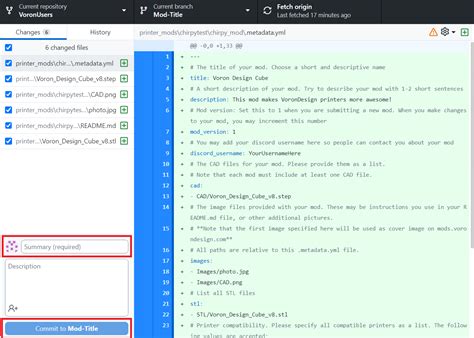 How To Submit To Voronusers Chirpy2605voronusers Github Wiki