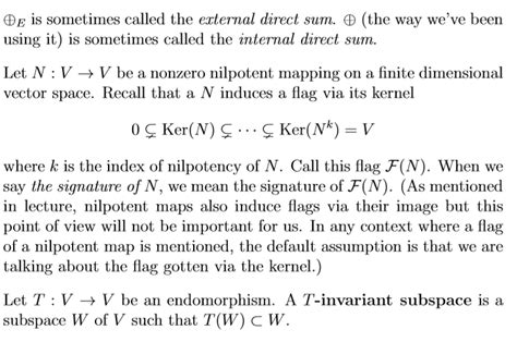 Solved 3 Let T V V Be An Endomorphism On A Finite Chegg Com