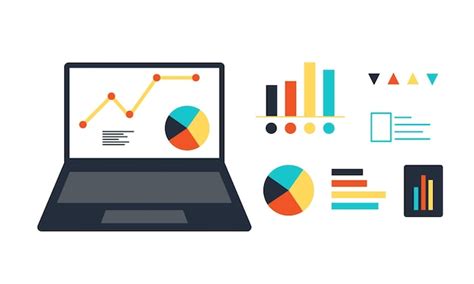 Premium Vector Data Analysis Database Visualization Working Sorting