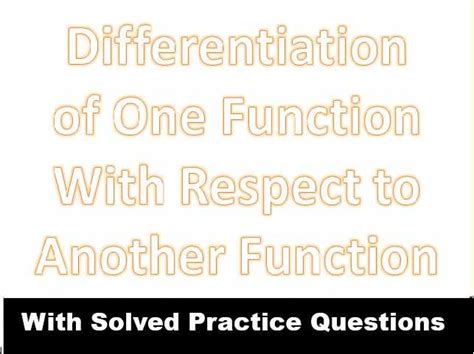 Differentiation Class 12 Op Malhotra Exe 8j Isc Maths Solutions Icsehelp