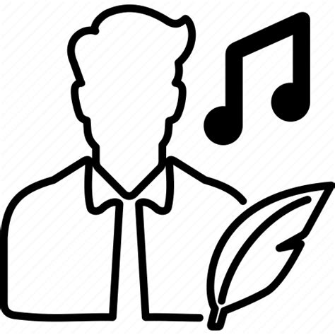Music Composer Melody Composer Harmony Acoustic Tune Recording Icon Download On Iconfinder