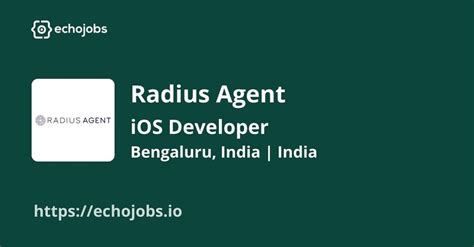 Radius Agent Is Hiring Ios Developer Bengaluru India India Swift Objective C Api Rechojobs