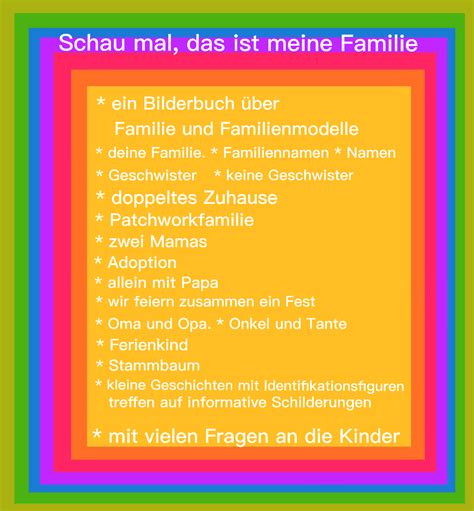 Kinderbuchkiste Schau Mal Das Ist Meine Familie