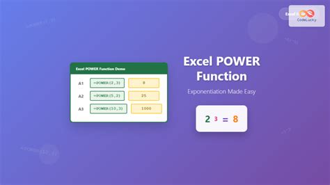 Excel Exp Function Complete Guide To Exponential Calculations Codelucky