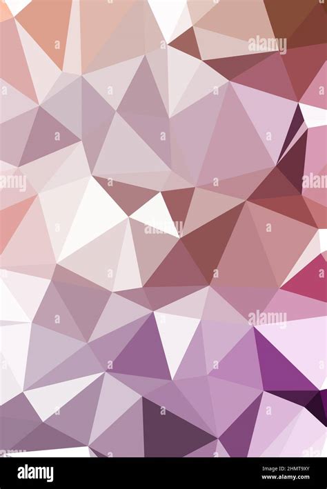 Abstract Low Polygon Color Generative Art Background Illustration Stock