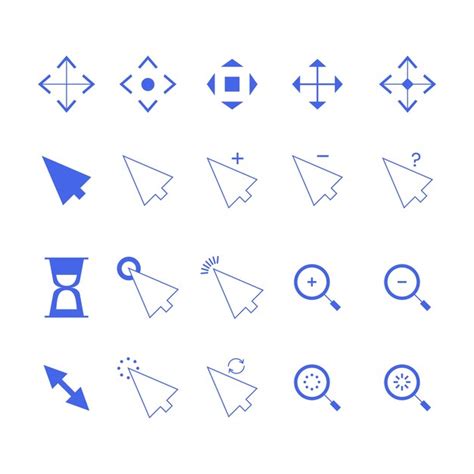 Free Vector Flat Design Mouse Cursor Element