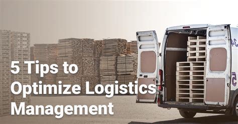 5 Tips To Optimize Logistics Management Bringoz