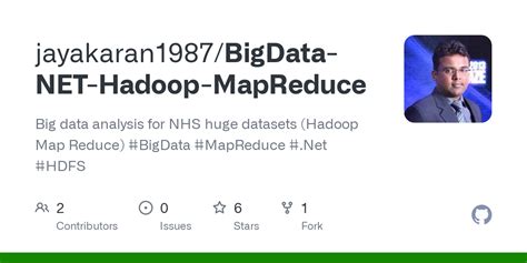 GitHub Jayakaran BigData NET Hadoop MapReduce Big Data Analysis For NHS Huge Datasets