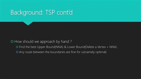 Using Hopfield Networks For Solving Tsp Ppt