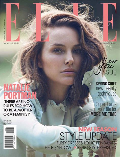 Natalie Portman Charms In Chic Styles For Elle South Africa Fashion Gone Rogue