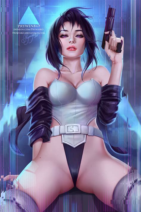 Kusanagi Motoko Ghost In The Shell Anime Fandoms Prywinko