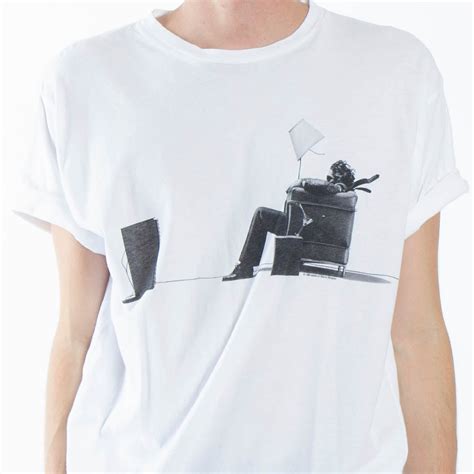 Maxell Blown Away Guy Graphic White T Shirt By Altru Apparel