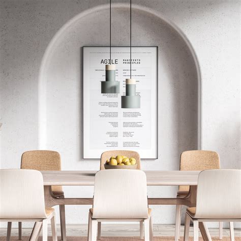 AGILE Manifesto Principles Twelve Agile Values Scrum Master LIGHT Printed Edition Etsy