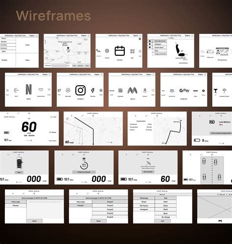 Concept Vehicle HMI Design On Behance Concept Vehicle HMI Design On Behance