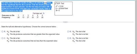 Solved Test Statistic X2 P Value Rounded To 4