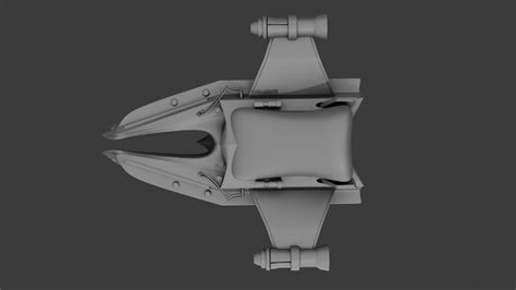 🚢 Interstellar Spacecraft・free Stl File For 3d Printing・cults
