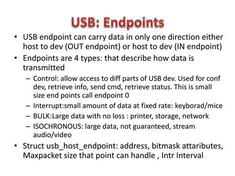 Ppt Usb Driver And Linux Device Model Powerpoint Presentation Free Download Id 5686824